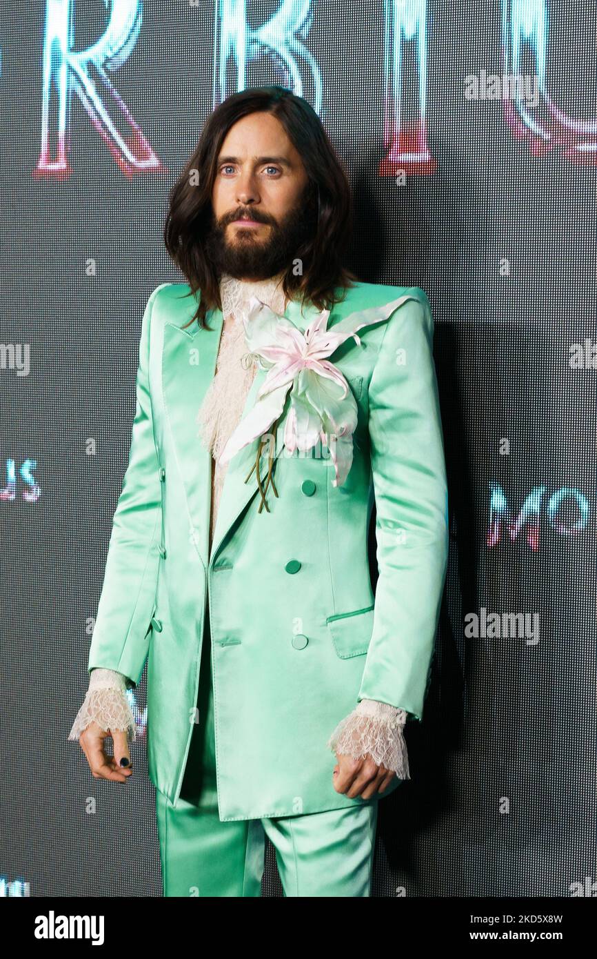 US actor Jared Leto poses during a photocall for the premiere of the ...