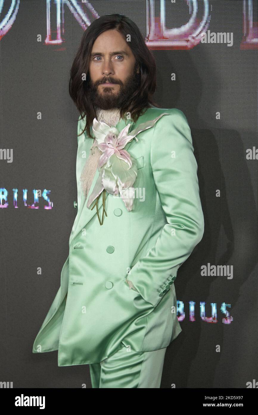 Jared Leto attends the Morbius movie premiere at 'Callao Cinelights ...