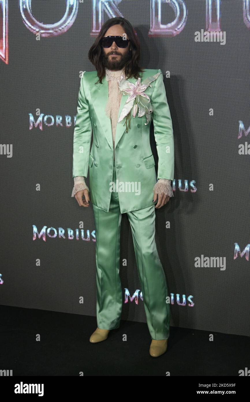 Jared Leto attends the Morbius movie premiere at 'Callao Cinelights ...