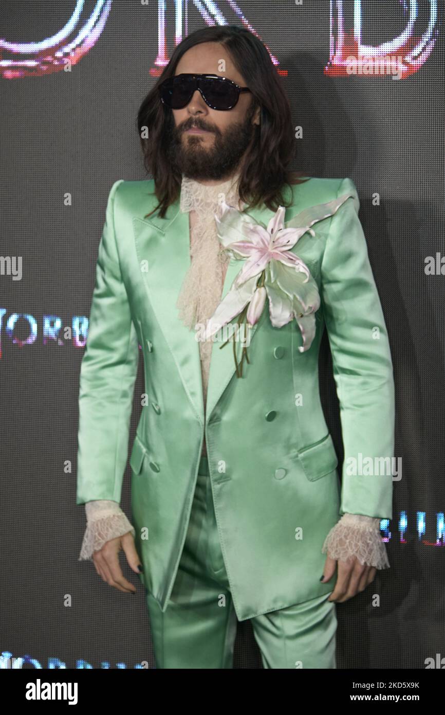 Jared Leto attends the Morbius movie premiere at 'Callao Cinelights ...