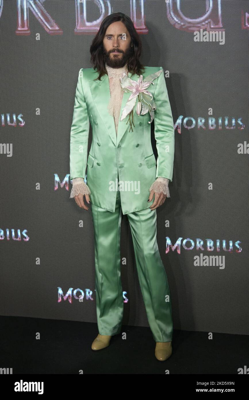 Jared Leto attends the Morbius movie premiere at 'Callao Cinelights ...