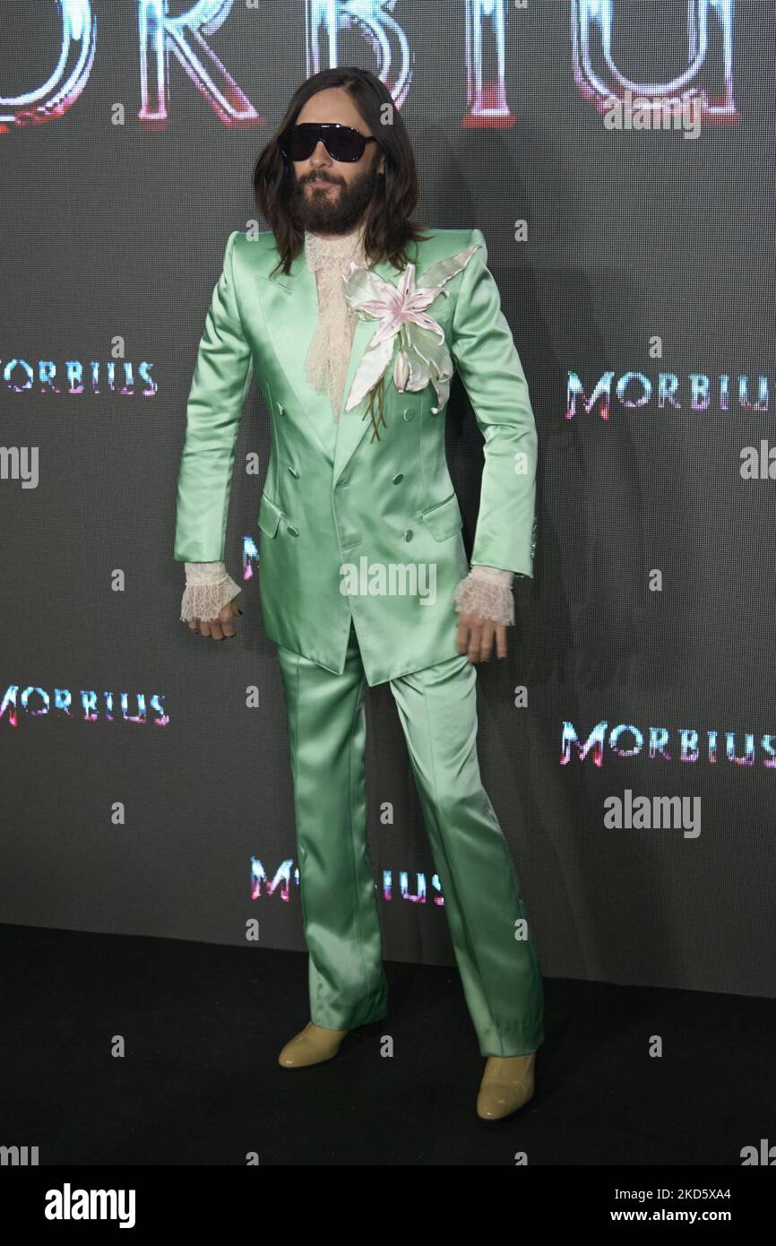 Jared Leto attends the Morbius movie premiere at 'Callao Cinelights ...