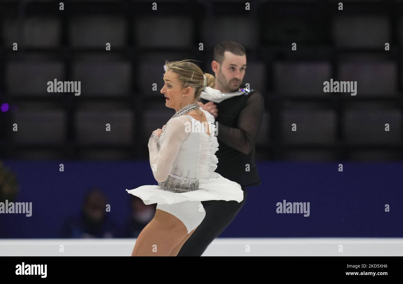 Zoe Jones and Christopher Boyadji from United Kingdom during Pair's ...