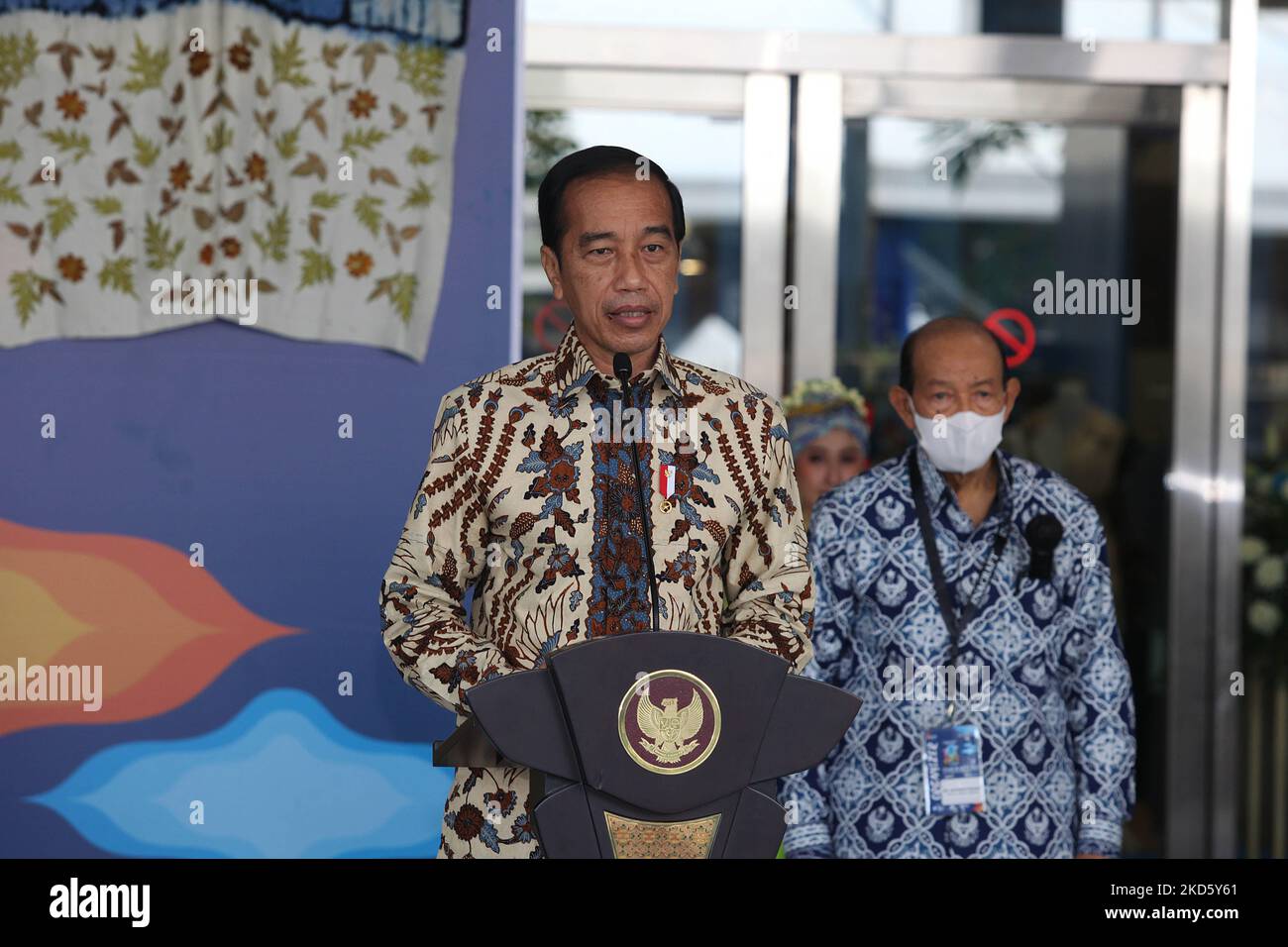 President Joko Widodo officially opened the INACRAFT 2022 exhibition ...