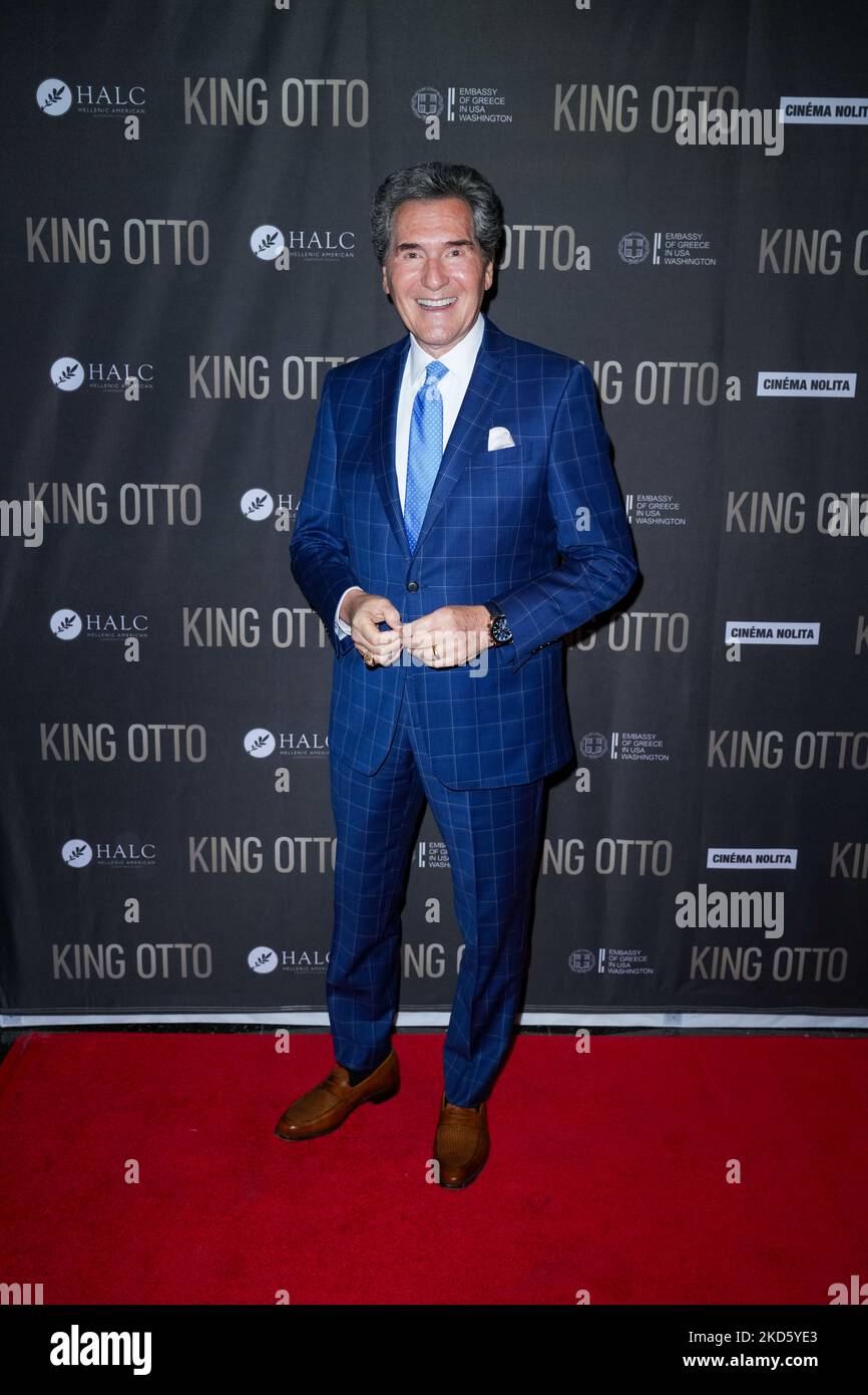 Ernie Anastos attends the "King Otto" New York premiere at Museum of ...