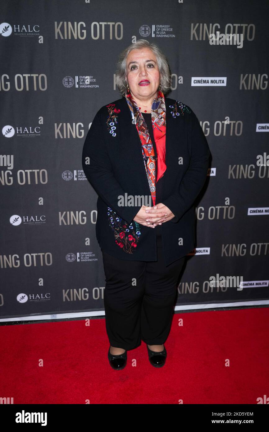 Alexandra Papadopoulou attends the "King Otto" New York premiere at ...