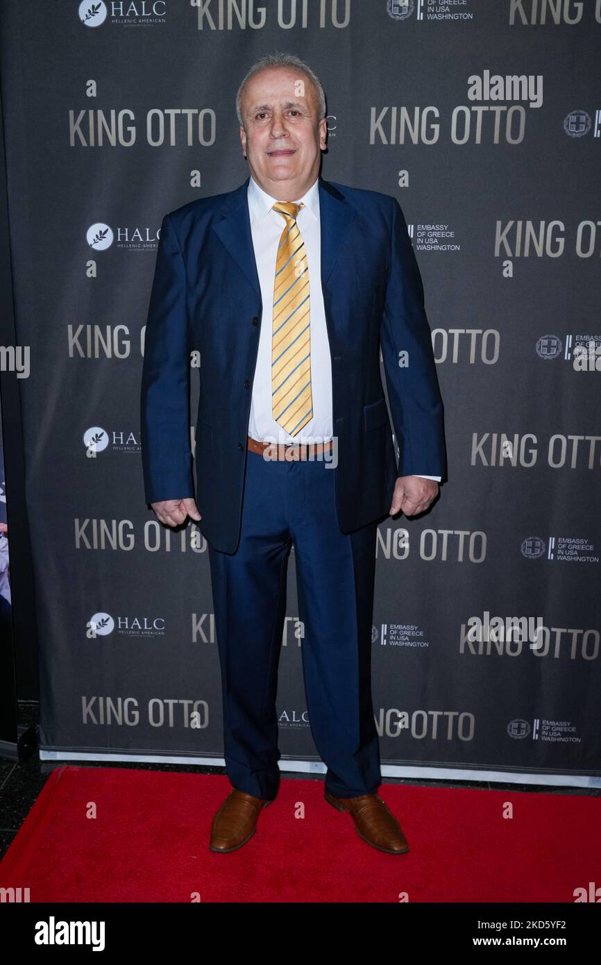 Ioannis Topalidis attends the "King Otto" New York premiere at Museum ...