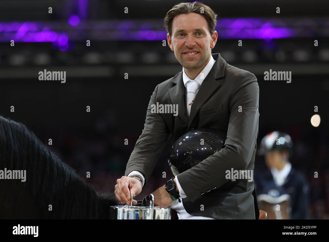 Verona, Italy. 04th Nov, 2022. Simon DELESTRE of France riding Dexter ...