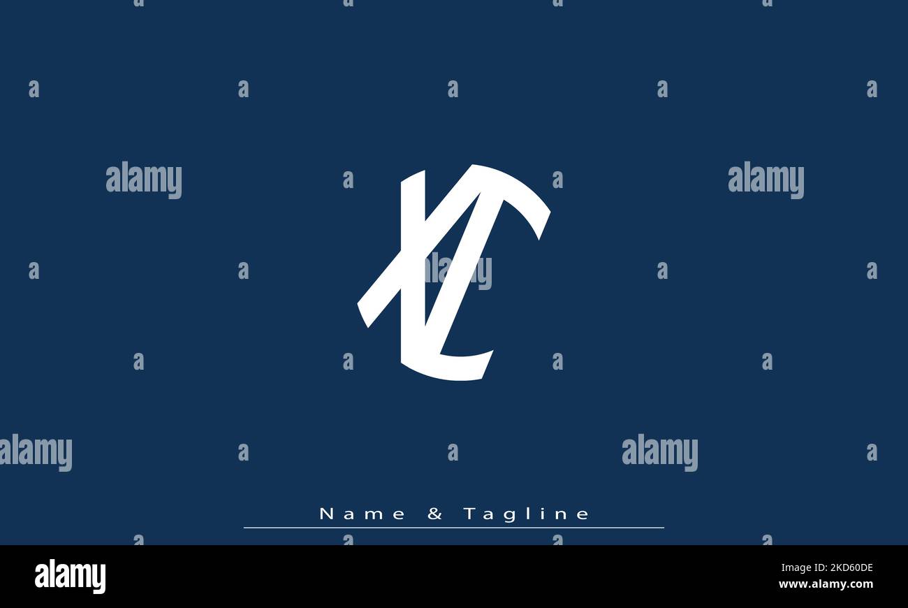 Alphabet letters Initials Monogram logo XC , CX Stock Vector Image ...
