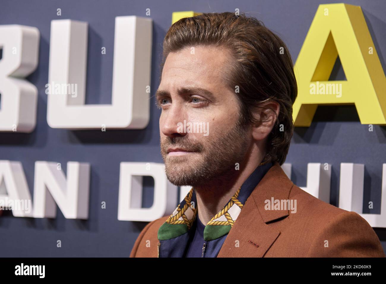 Jake Gyllenhaal attends the Ambulance movie premiere at 'Callao ...