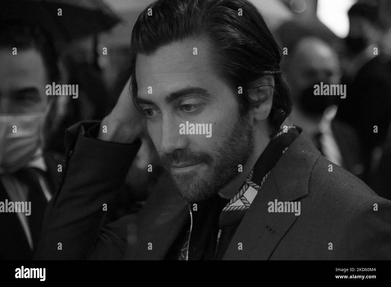 Jake Gyllenhaal attends the Ambulance movie premiere at 'Callao ...