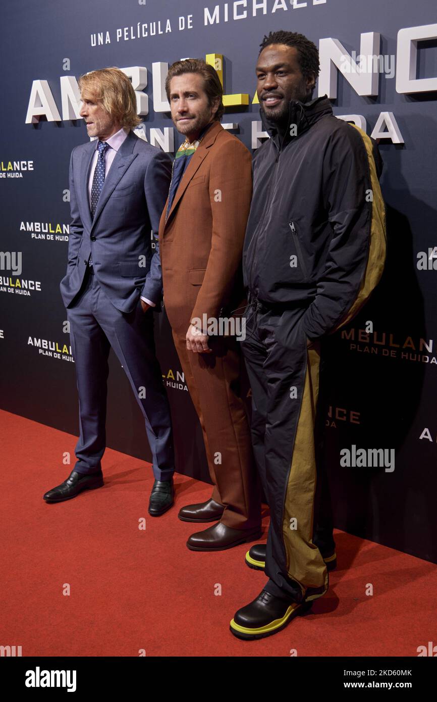 Michael Bay, Jake Gyllenhaal, Yahya Abdul-Mateen II attends the ...
