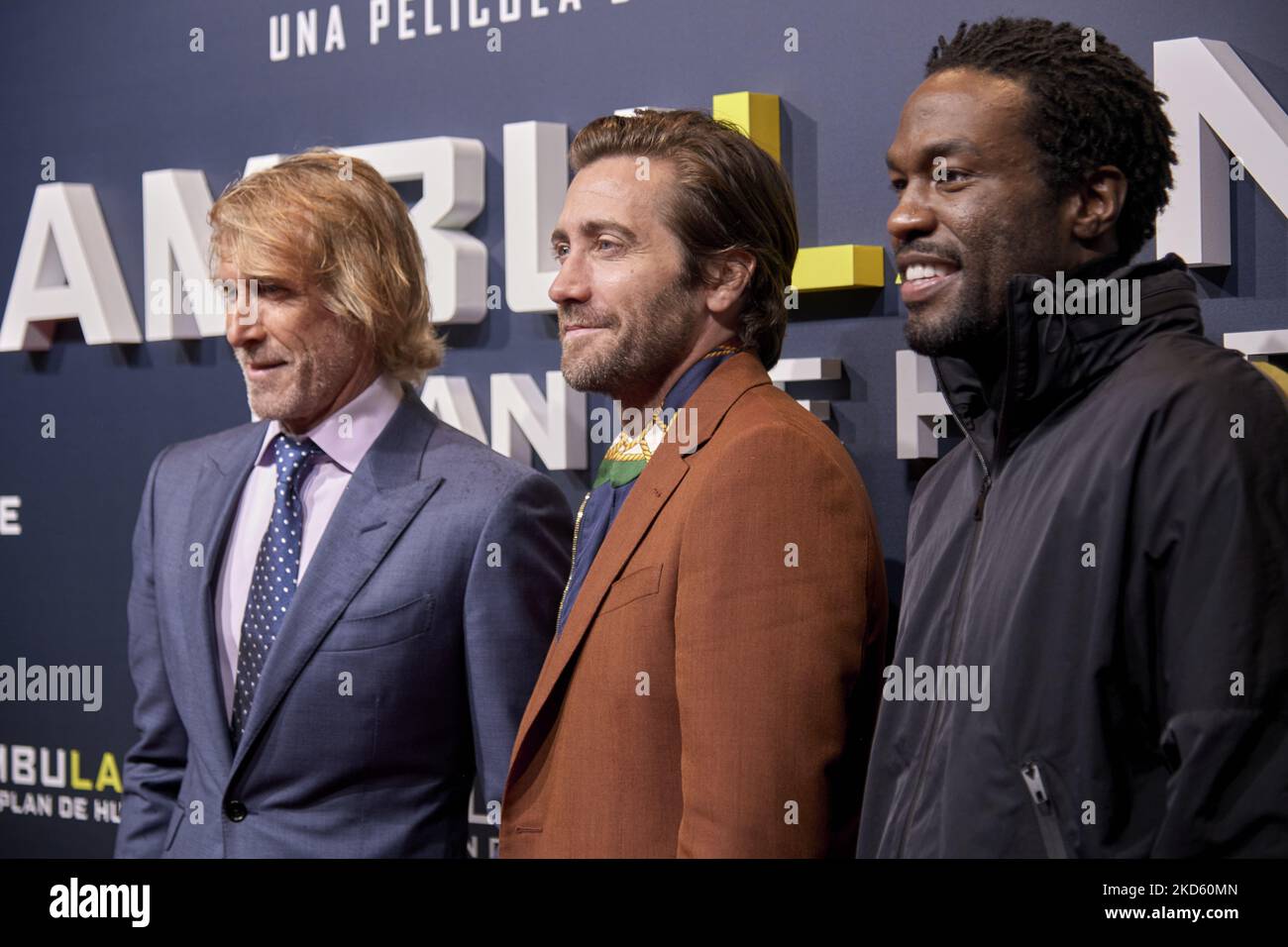 Michael Bay, Jake Gyllenhaal, Yahya Abdul-Mateen II attends the ...