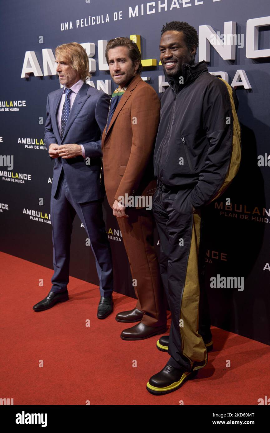 Michael Bay, Jake Gyllenhaal, Yahya Abdul-Mateen II attends the ...