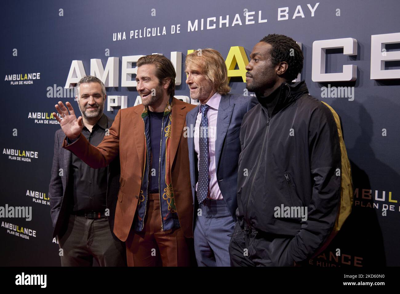 Michael Bay, Jake Gyllenhaal, Yahya Abdul-Mateen II attends the ...