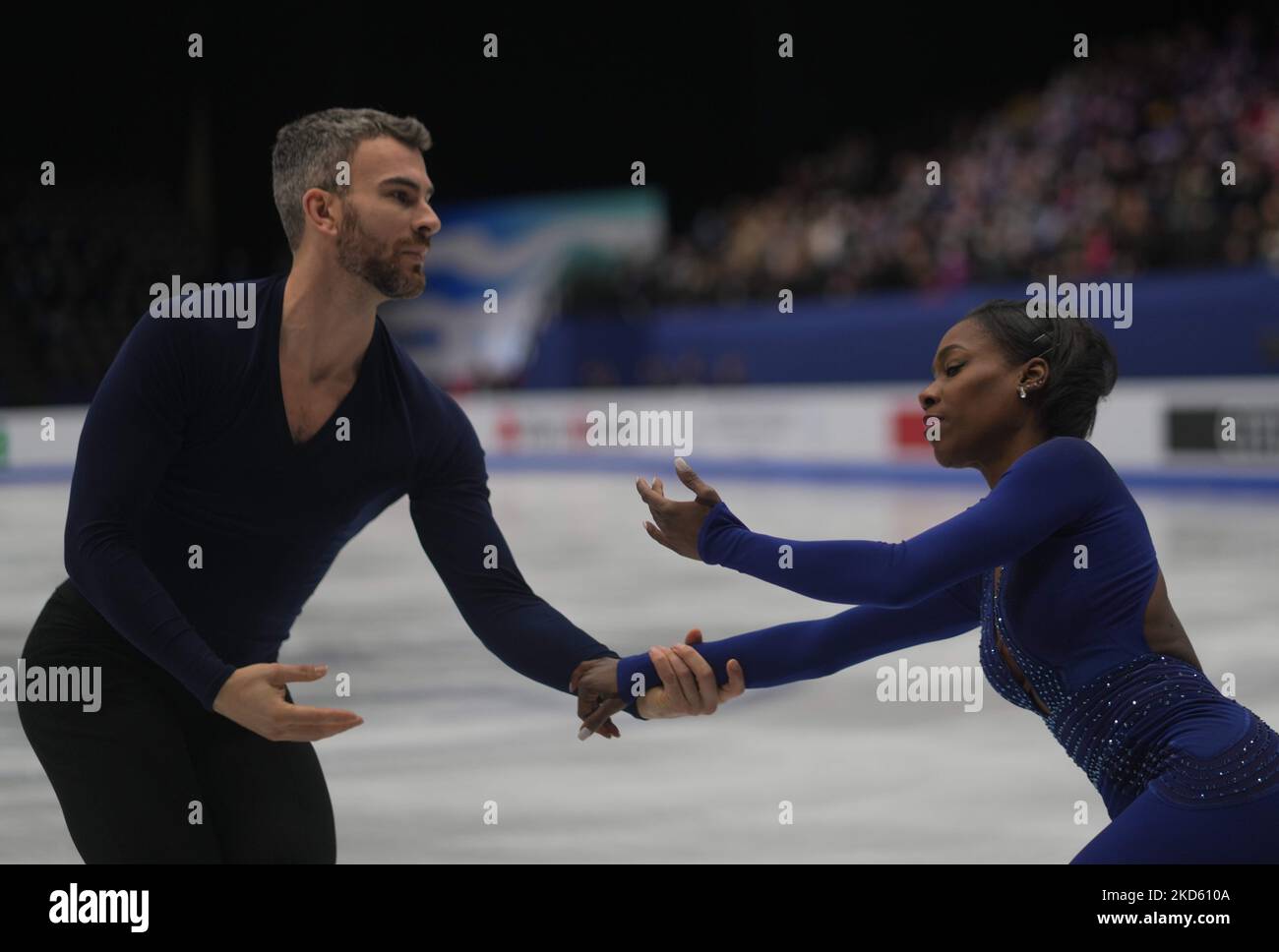 Vanessa James and Eric Radford from Canada during Pairs Free Skating ...