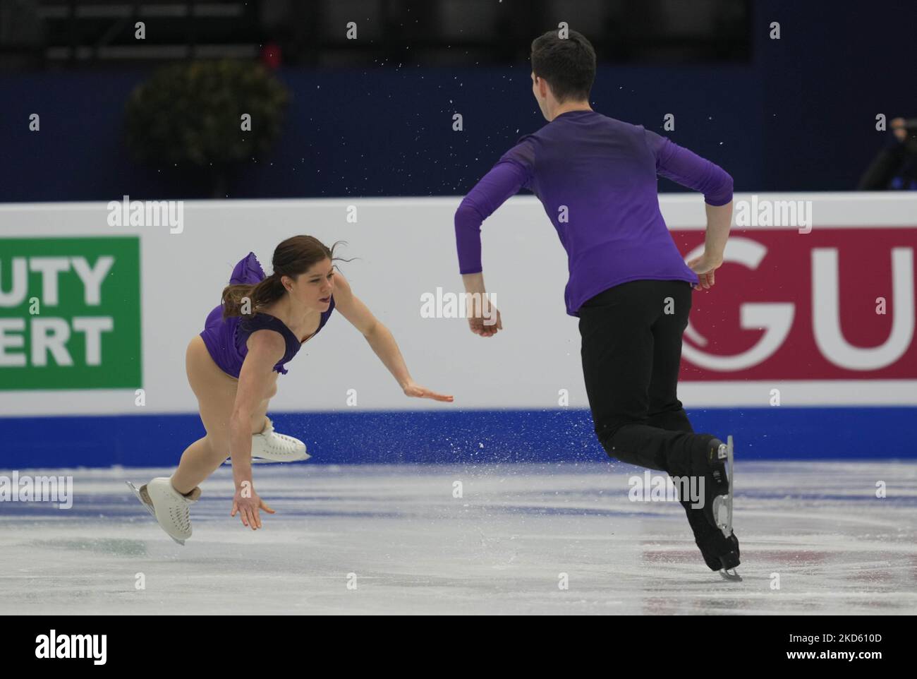 Miriam Ziegler and Severin Kiefer from Austria during Pairs Free ...