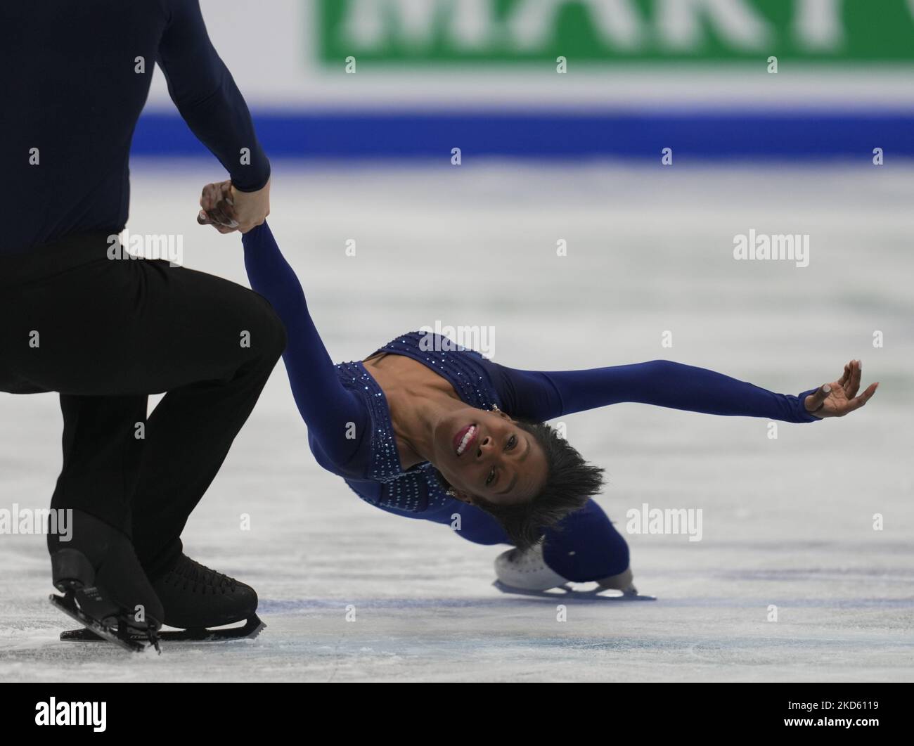 Vanessa James and Eric Radford from Canada during Pairs Free Skating ...