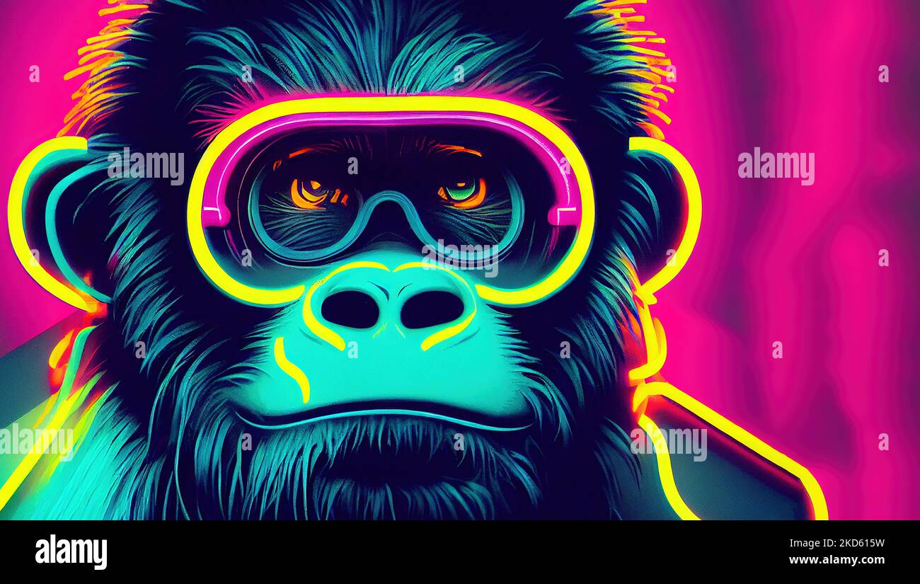 Monkey with eyeglasses hi-res stock photography and images - Alamy