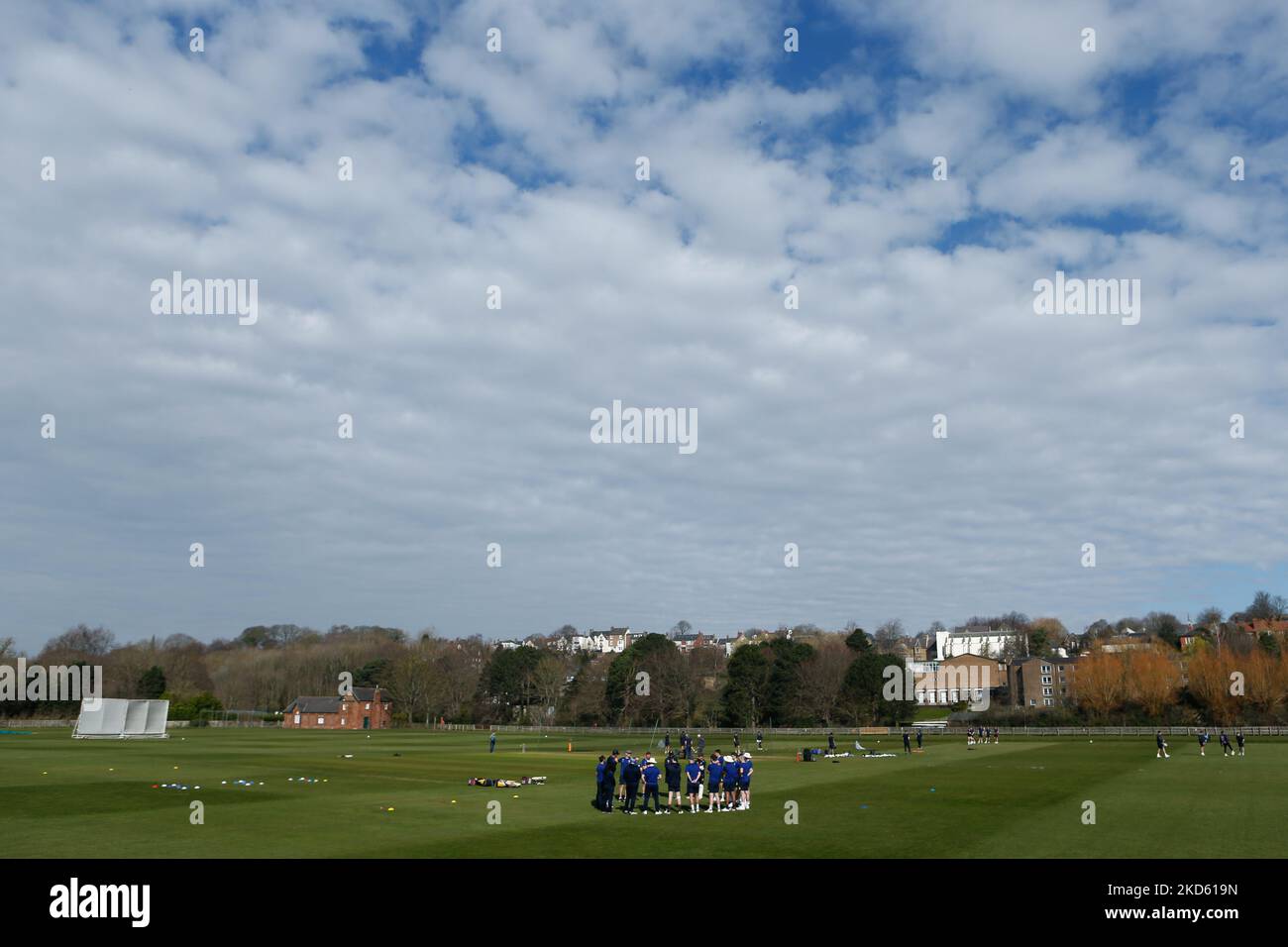 A general view before the MCC University match between Durham UCCE and ...