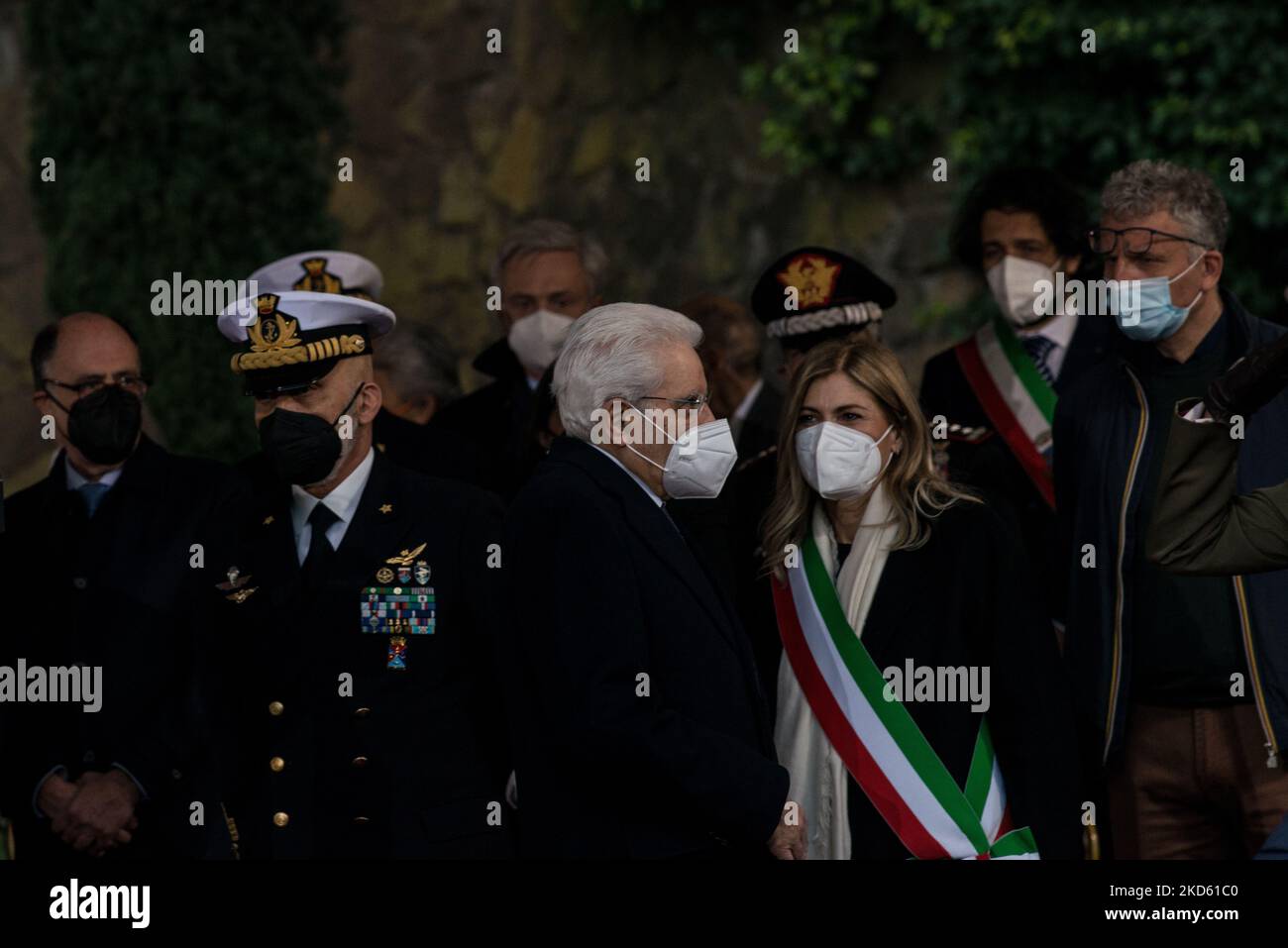 The President of the Republic Sergio Mattarella attends the 78th ...