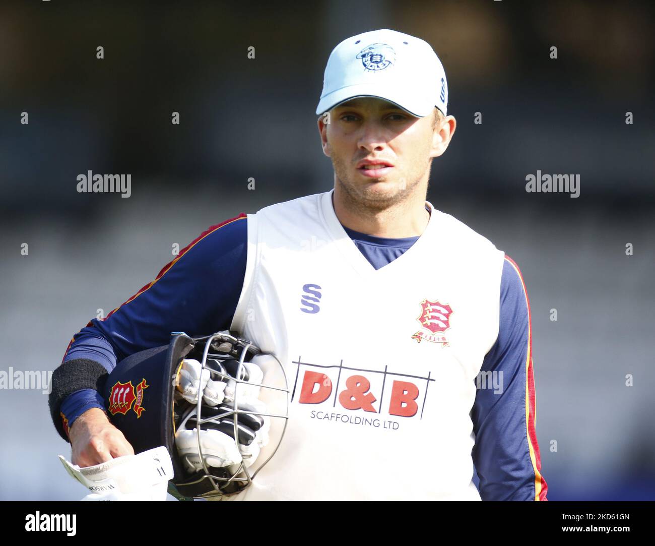 :Essex's Aaron Beard during an Essex CCC Intra-Squad Friendly match at ...