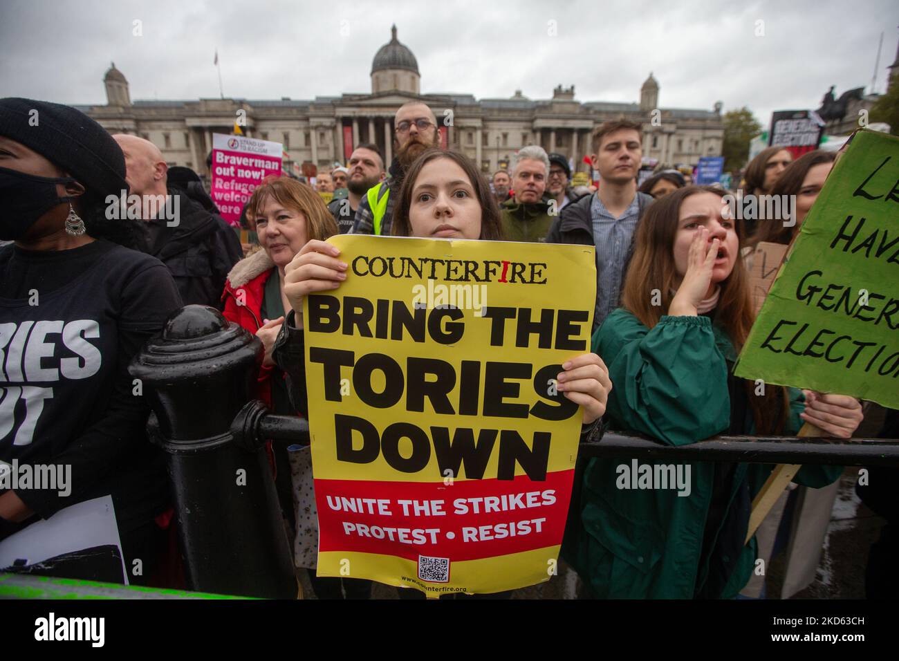London, England, UK. 5th Nov, 2022. Thousands attend anti austerity ...