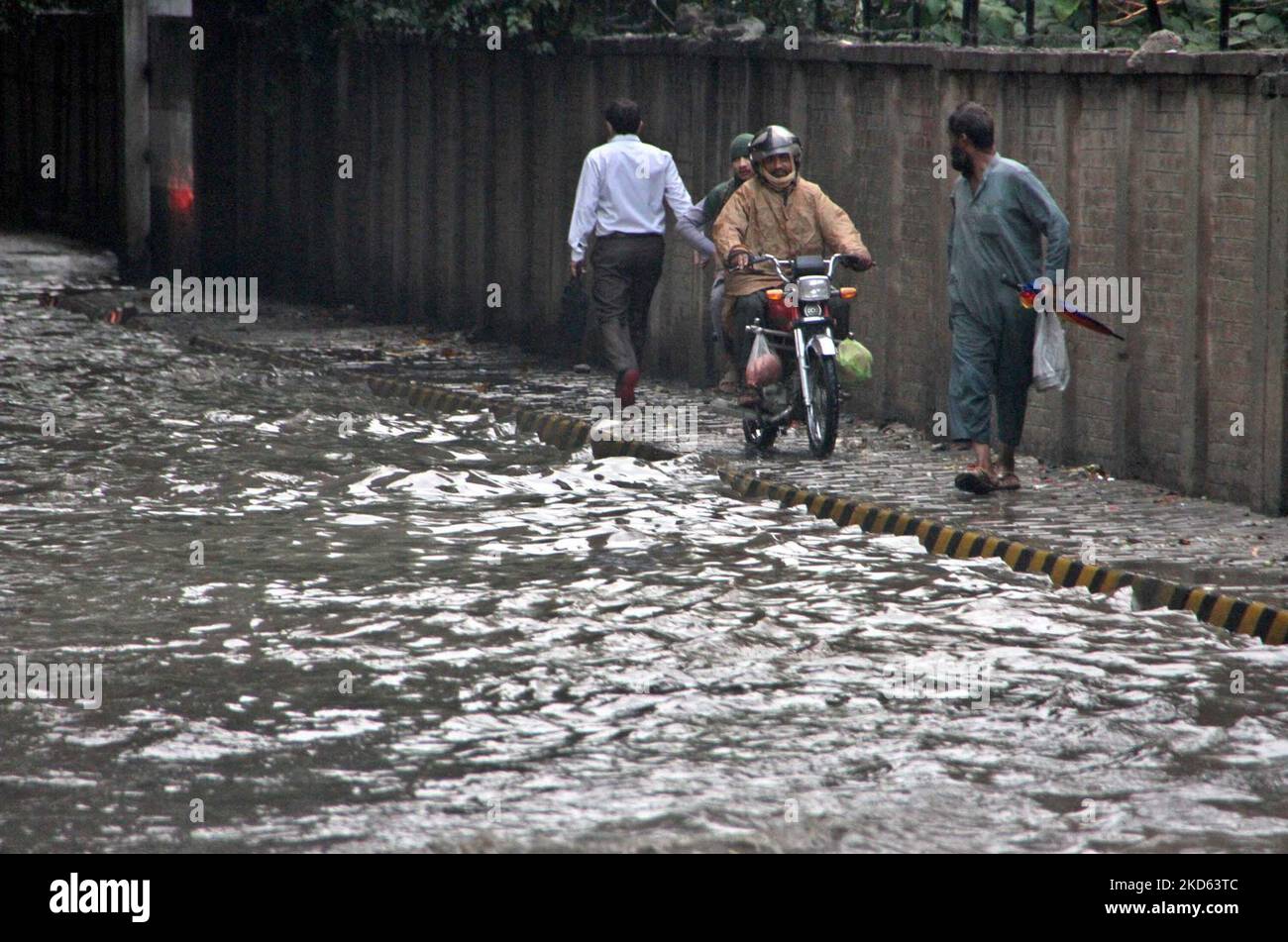 Commuters are facing difficulties in transportation due to stagnant ...