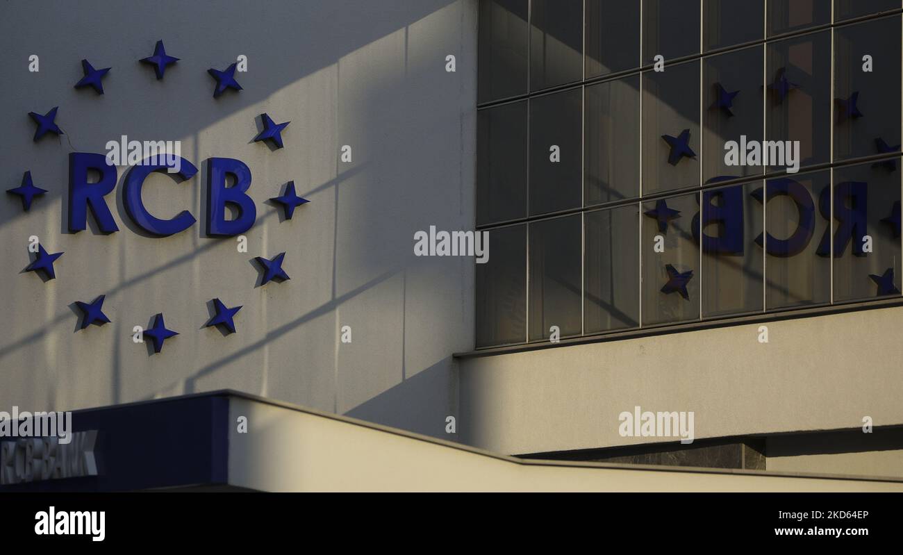 Branch of the RCB, Russian Commercial Bank, in the Mediterranean port ...