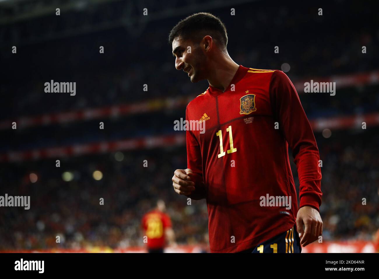 11 Ferran Torres of Spain during the International Friendly match ...