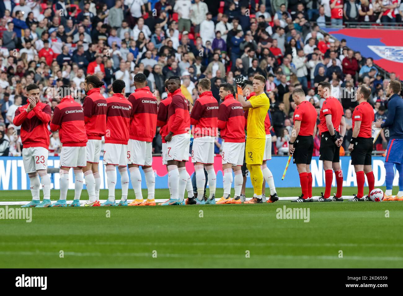 England team national anthem wembley hi-res stock photography and ...