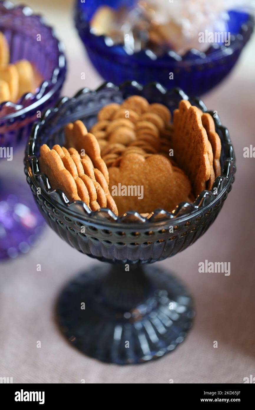 Cute traditional gingerbread cookies - popular sweet holiday season ...
