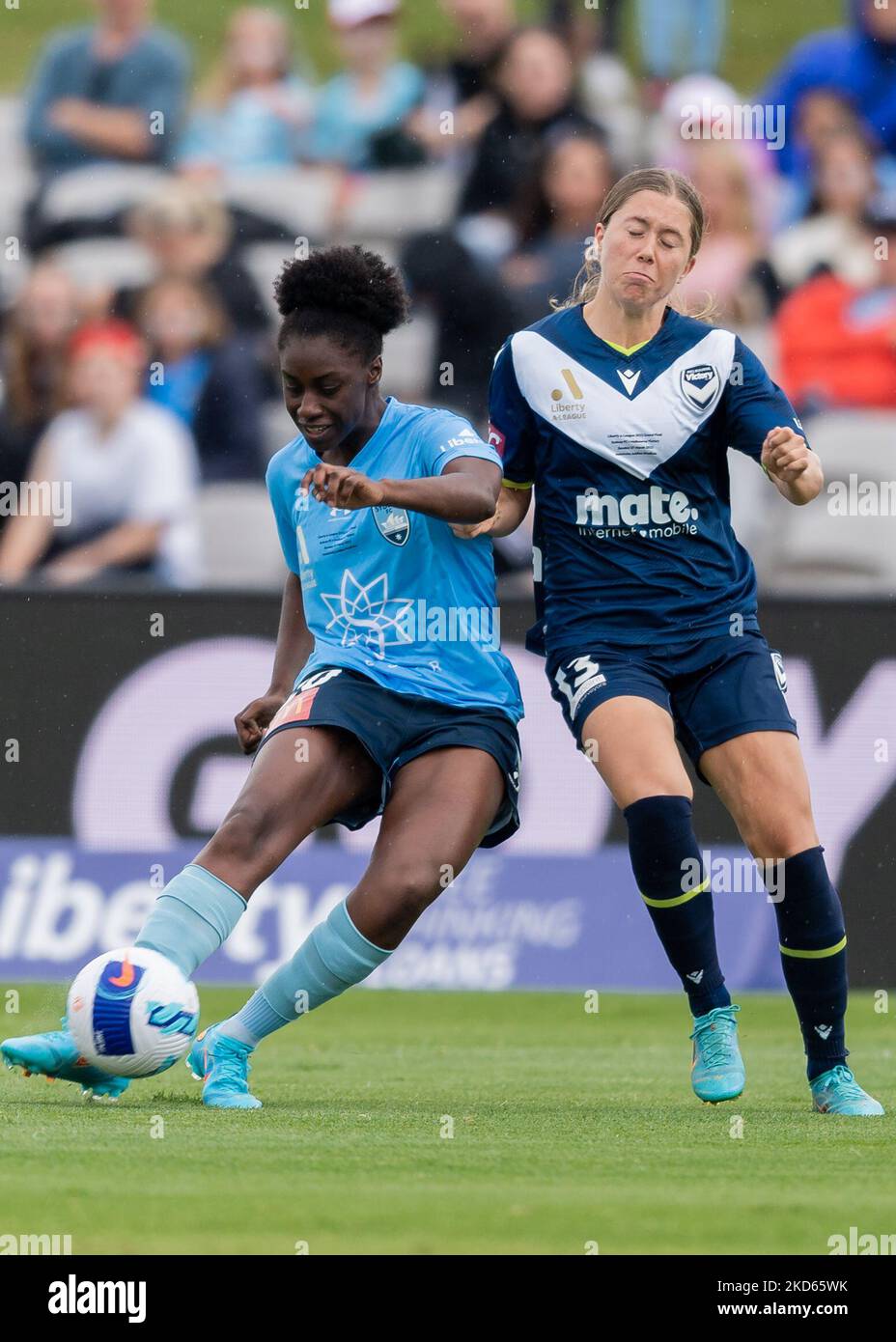 Princess Ibini of Sydney FC kicks the ball during the A-League Womens ...