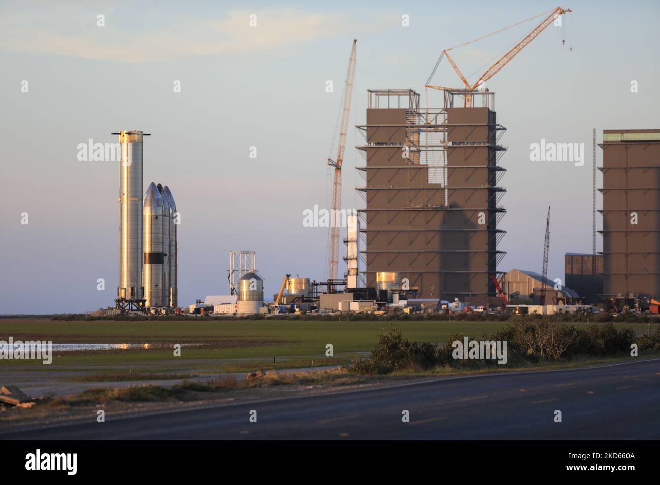 Starbase, Texas on March 26th, 2022. (Photo by Reginald Mathalone ...