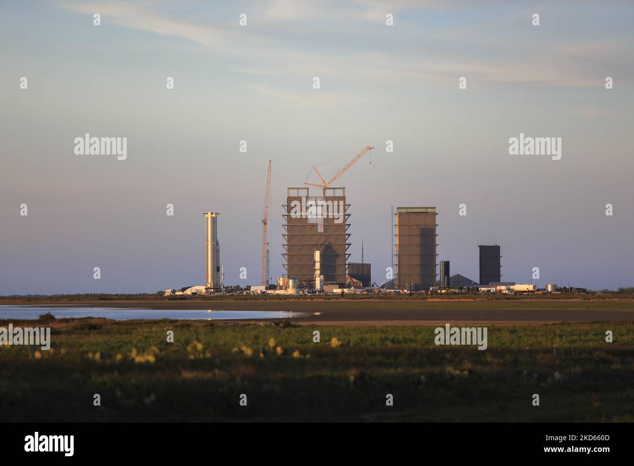 Starbase, Texas on March 26th, 2022. (Photo by Reginald Mathalone ...