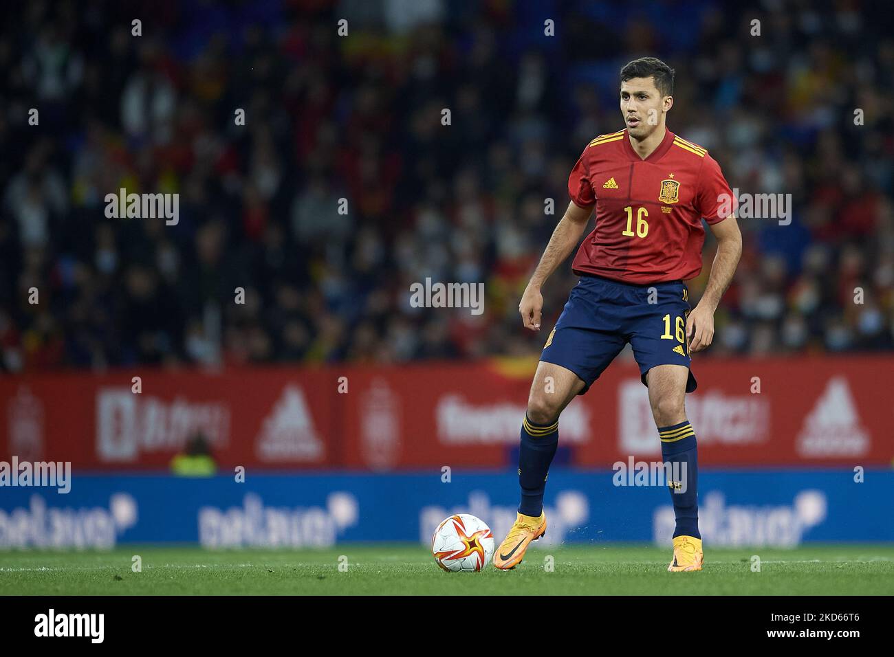 Rodri (Manchester City) of Spain in action during the international ...