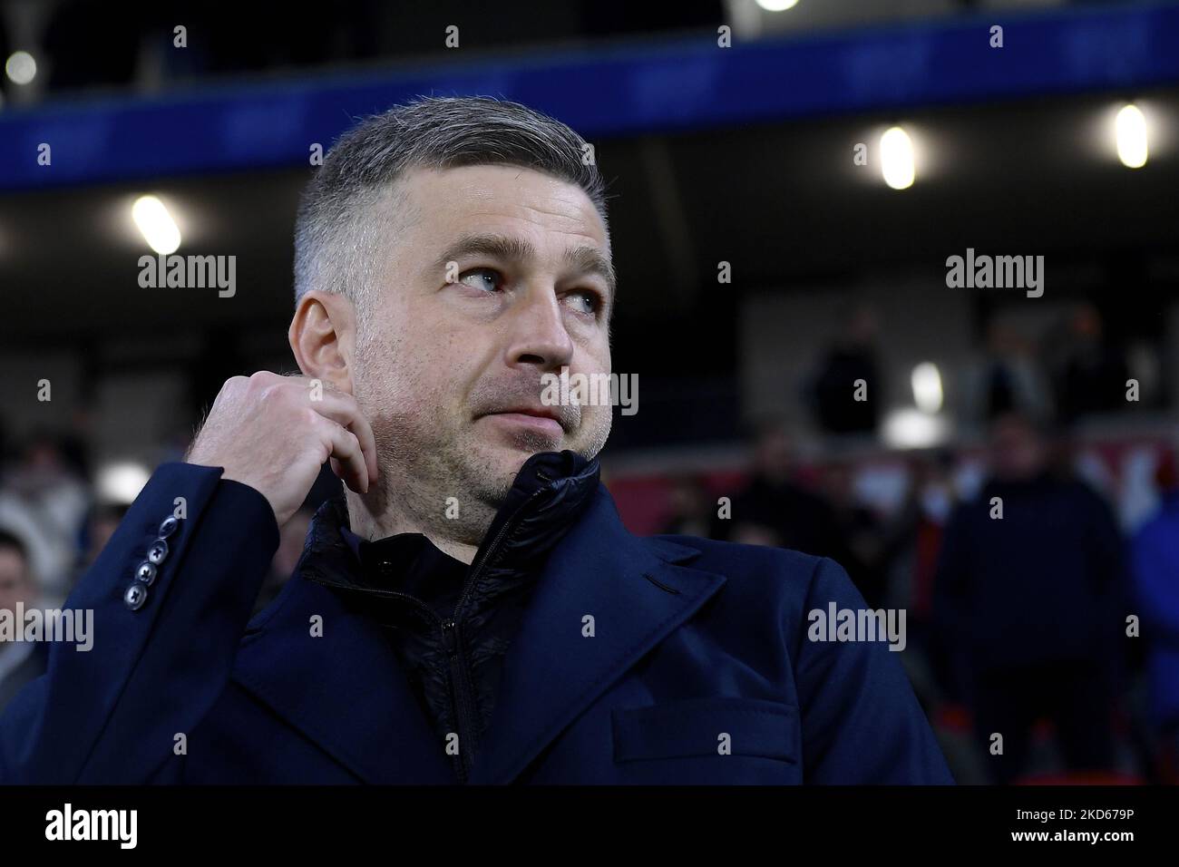 Edward Iordanescu in action during the international friendly match ...