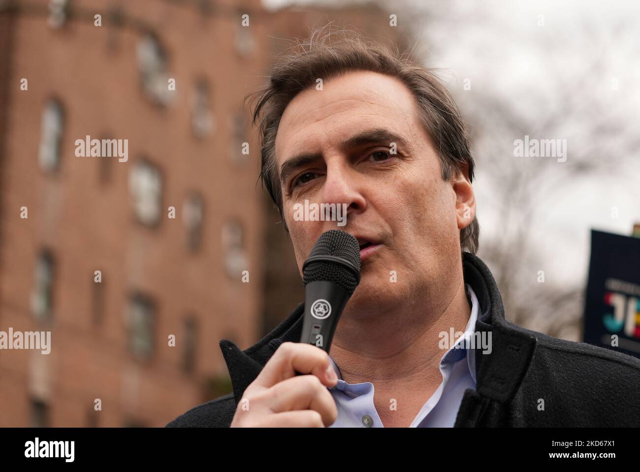 New York State Senator Michael Gianaris is seen as US Rep. Alexandria ...