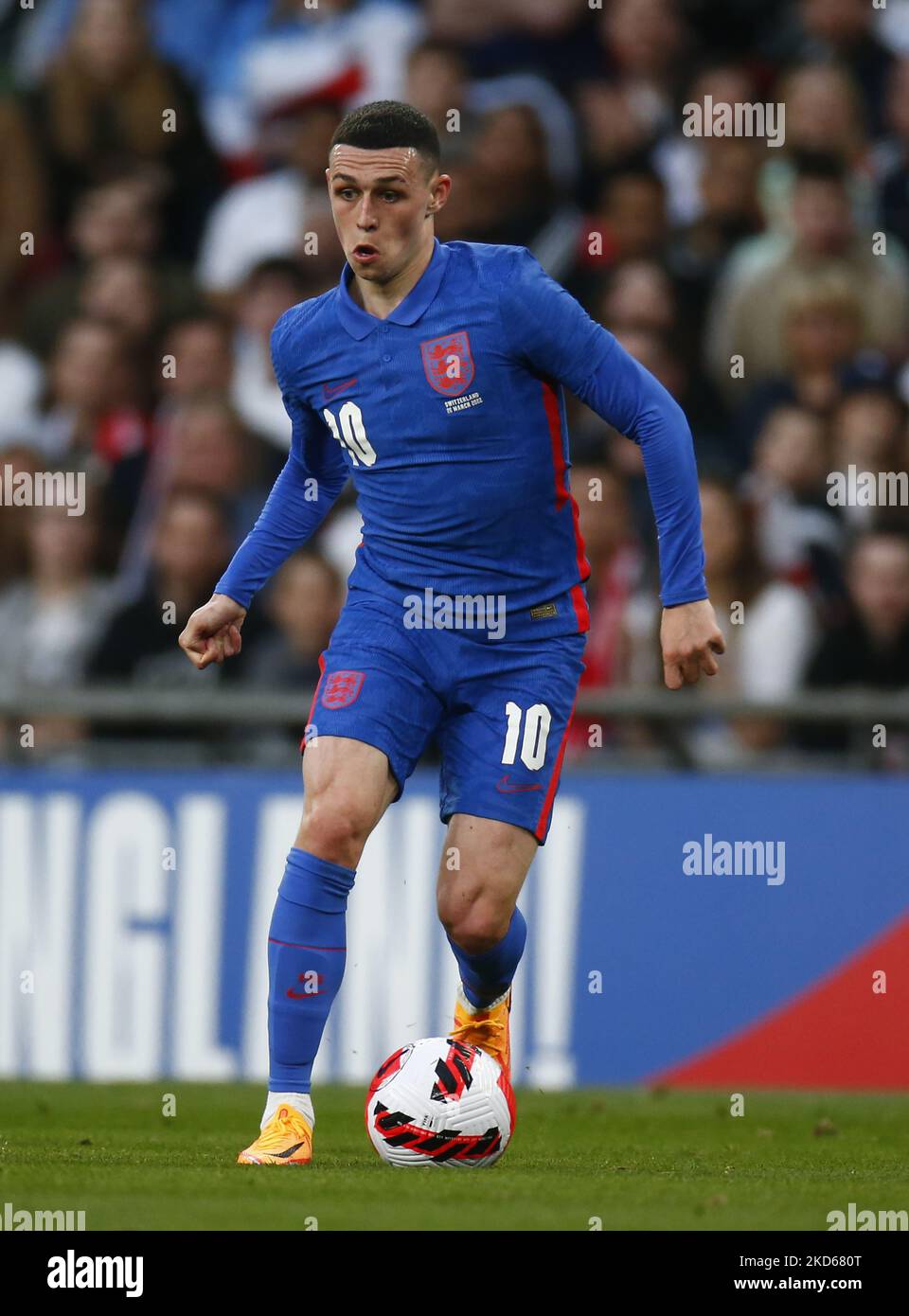 Phil Foden (Man City) of England during An Alzheimer's Society ...
