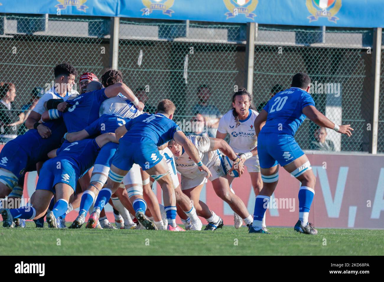 Ereatara Enari (Samoa) during the Autumn Nations Series rugby match ...