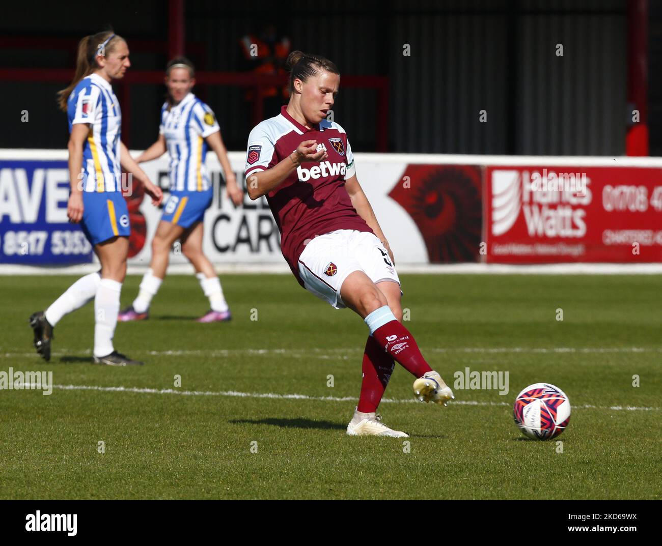 Gilly Flaherty of West Ham United WFC during Barclays FA Women's Super ...