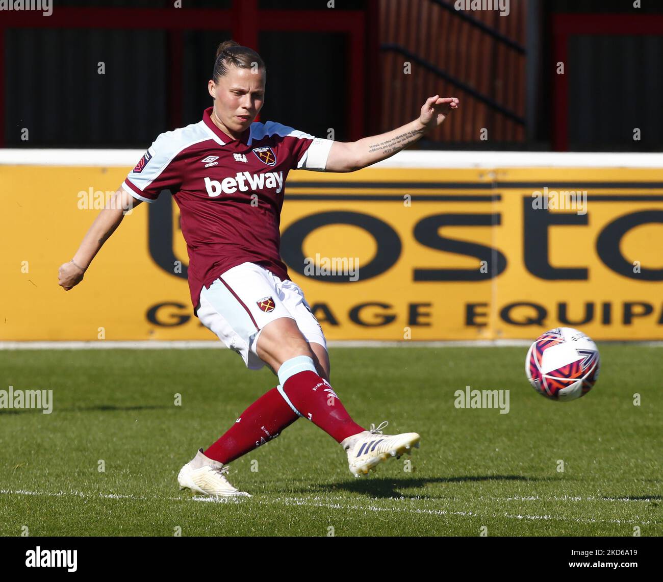 Gilly Flaherty of West Ham United WFC during Barclays FA Women's Super ...