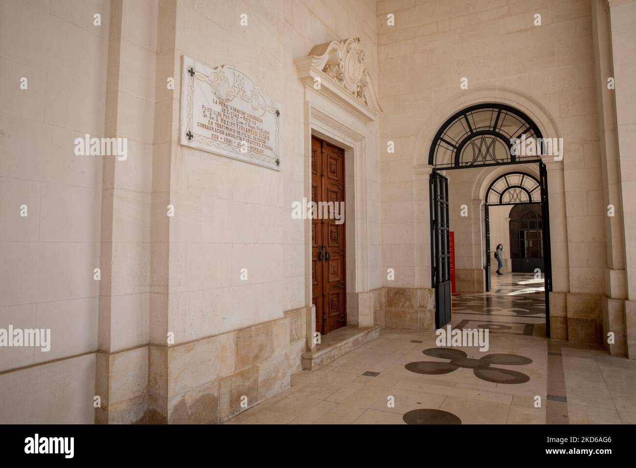 A general view of the Sanctuary of Our Lady of Fátima, in Fatima ...