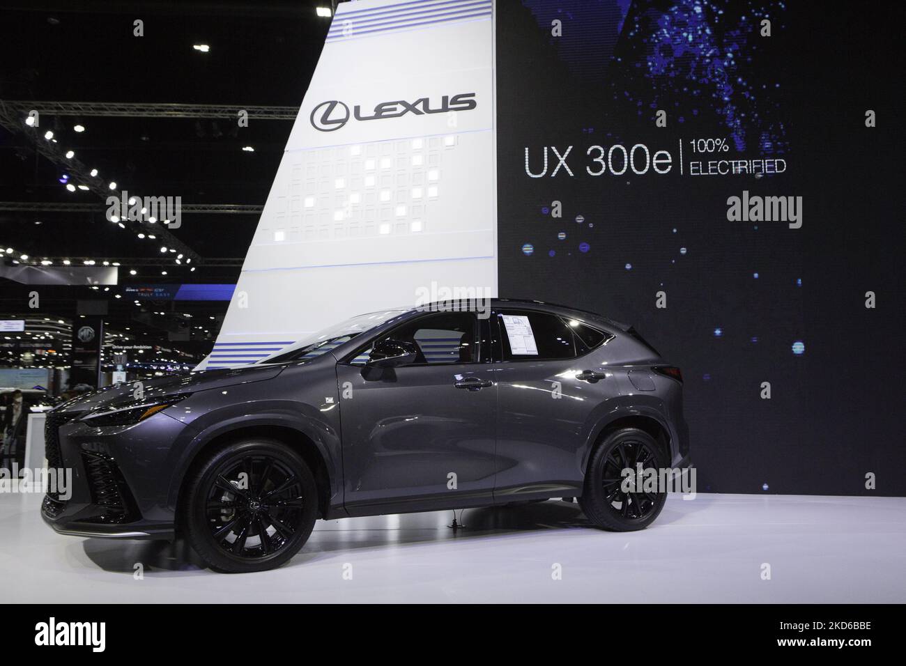Lexus Group unveils the Lexus UX 300e electric crossover at the 2022 ...