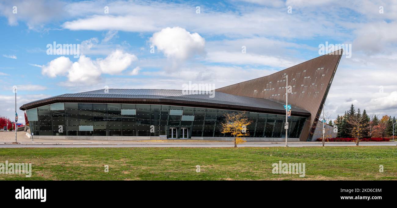 Ottawa, Ontario - October 20, 2022: Exterior of the National War Museum ...