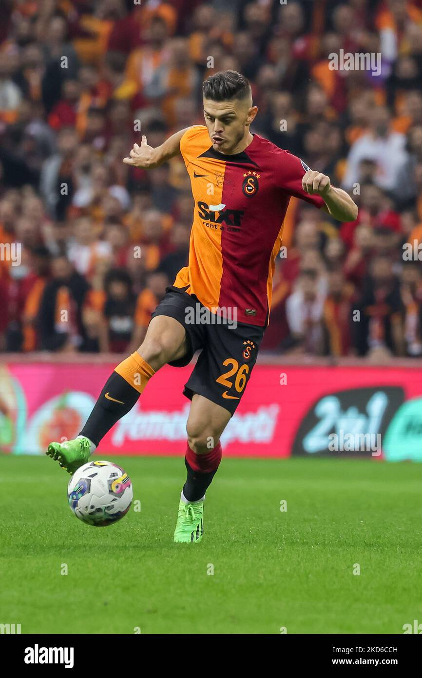 ISTANBUL, TURKEY - NOVEMBER 5: Milot Rashica of Galatasaray during the ...