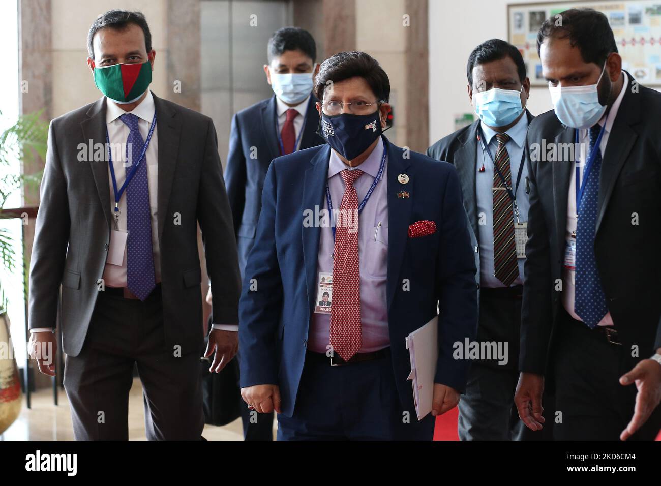 Bangladesh Foreign Minister Dr.A.K Abdul Momen arrives to attend the ...