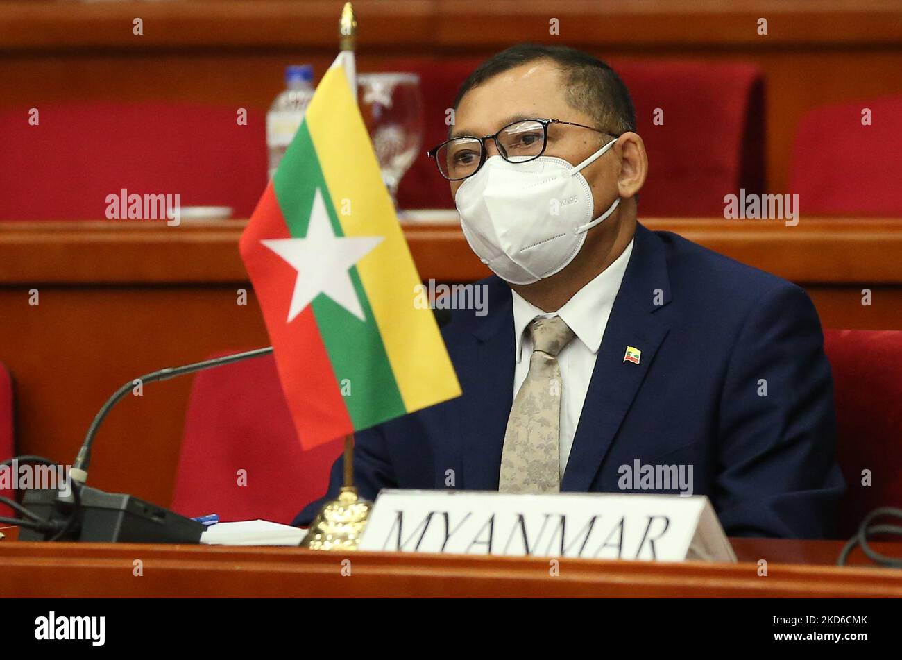 Myanmar ambassador to Sri Lanka, Han Thu attends the Bay of Bengal ...
