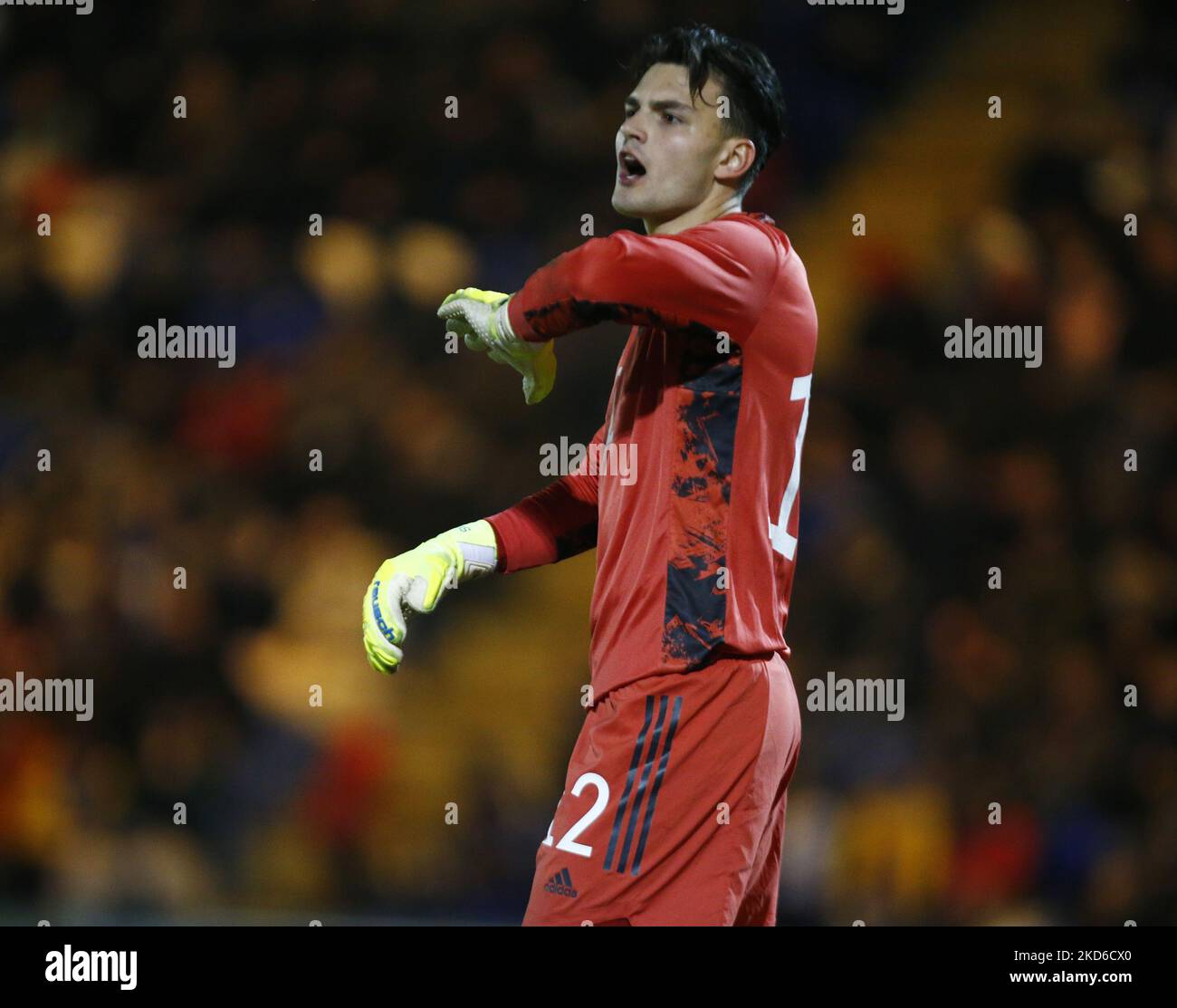 Tim Schreiber of Germany Under20 during Under 20 International between ...