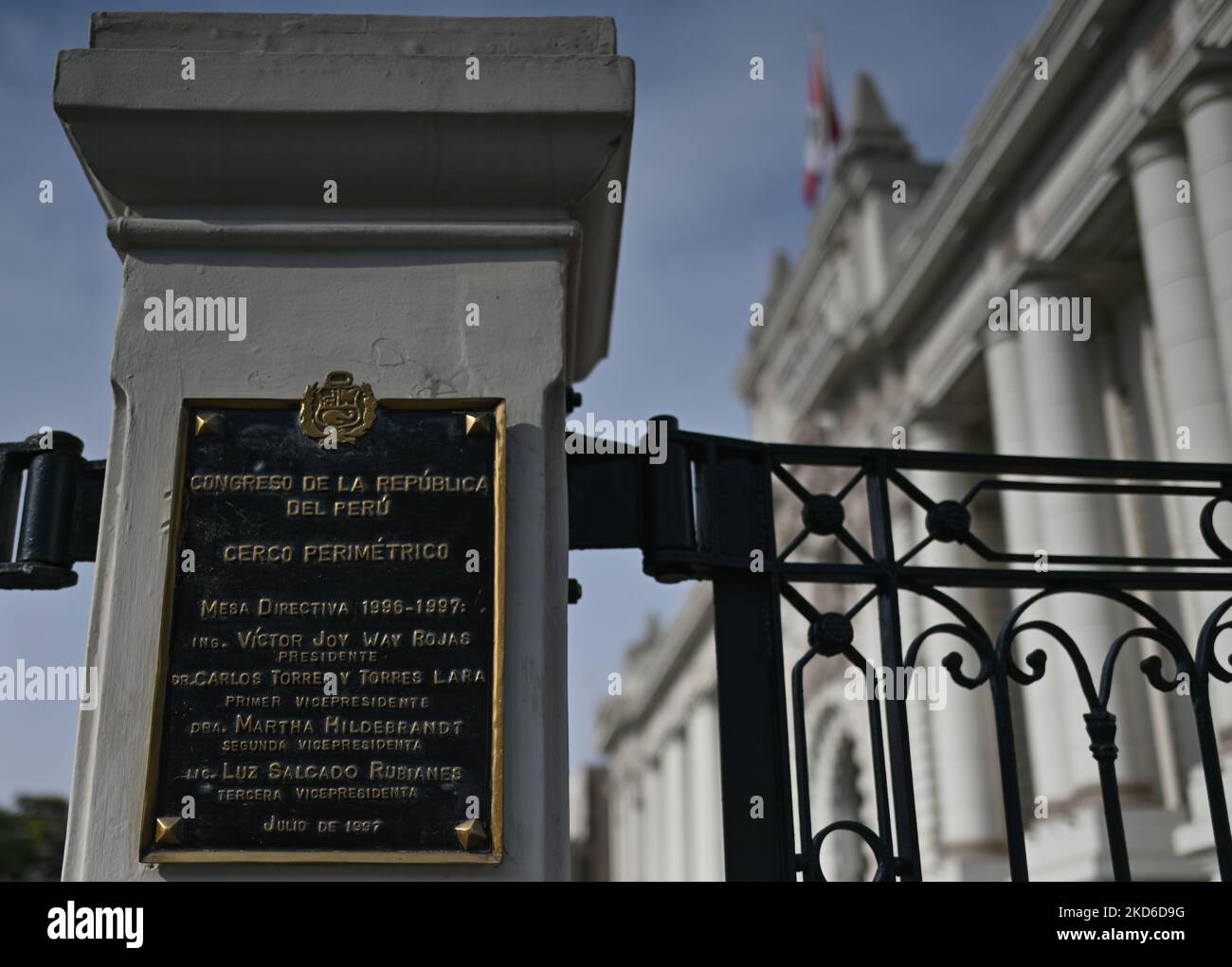 Congress building lima peru hi-res stock photography and images - Alamy